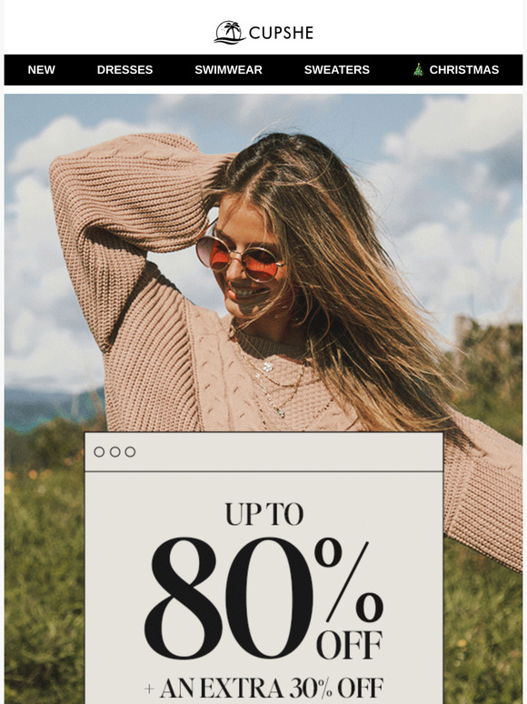 Cupshe: Let's Cut to the Chase... EXTRA 30% OFF | Milled