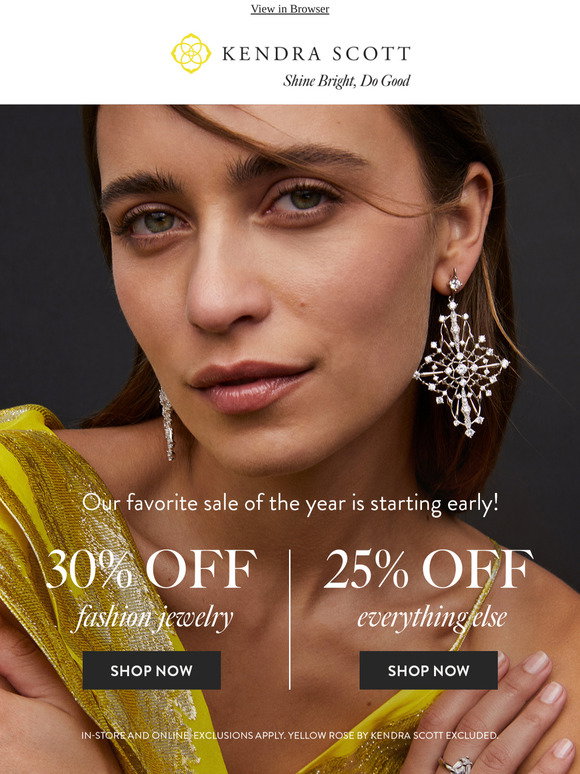 Kendra Scott: Starting EARLY: Our Favorite Sale of the Year | Milled