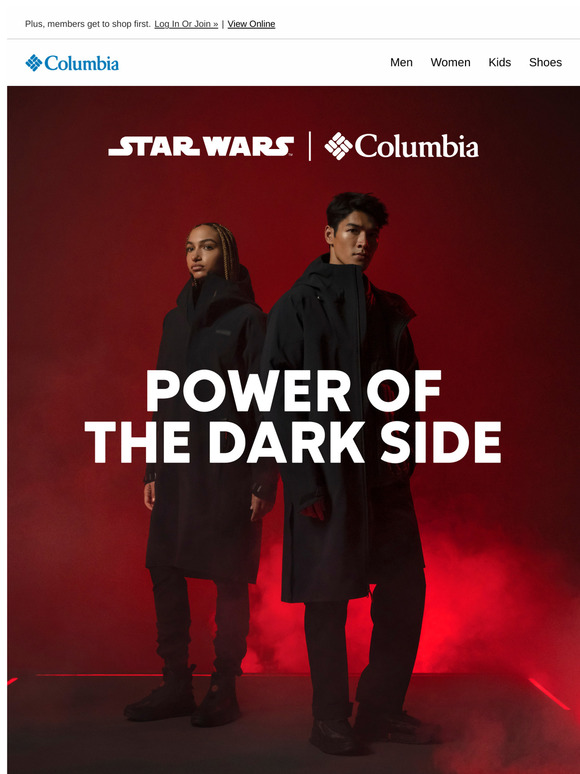 Columbia: First look at new STAR WARS™ Vader™ Collection! | Milled