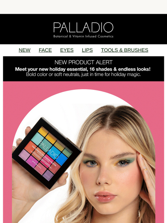 Palladio Beauty: Colors that wow. Pigments that slay. 💥 | Milled