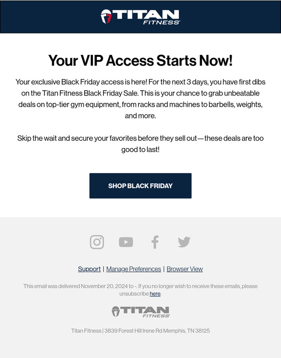 Titan: Hey Jennifer! You're Invited 👉 | Milled