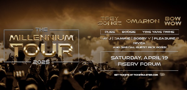 Bucks Pro Shop: Just Announced: The Millennium Tour 2025 | Milled