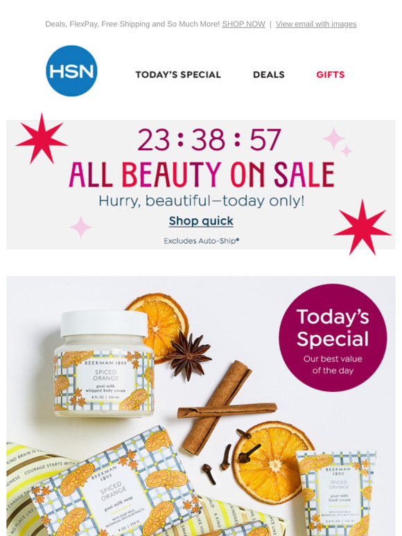 HSN Email Newsletters: Shop Sales, Discounts, and Coupon Codes