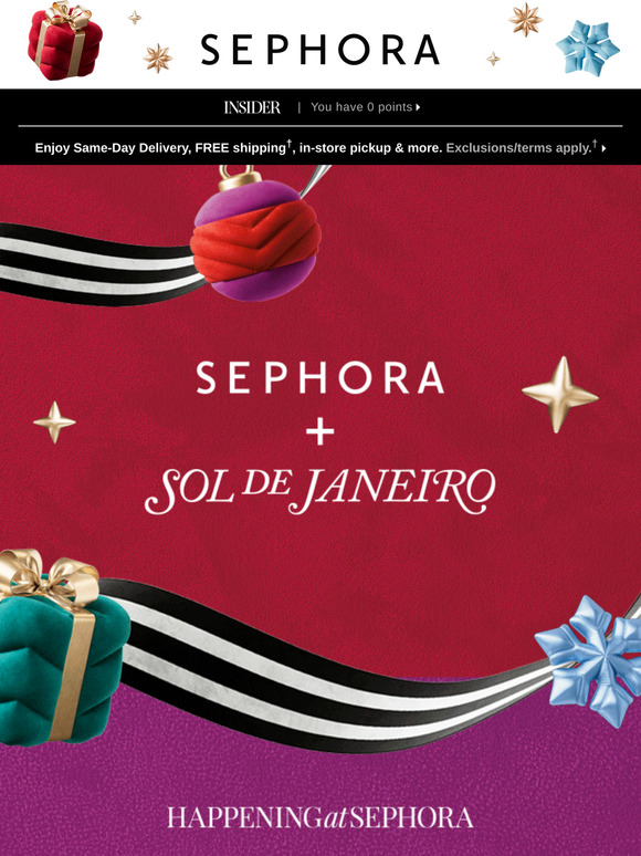 Sephora: Celebrate the holidays with us in Times Square | Milled