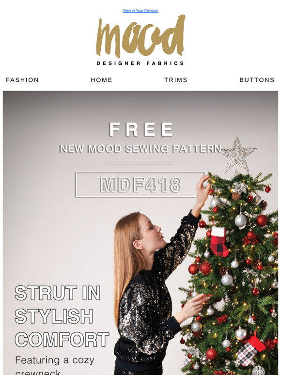 Mood Fabrics: New FREE Pattern | The Jet Jogger Set | Milled
