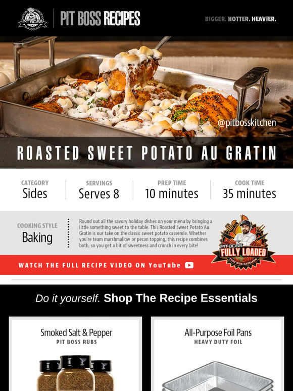 Pit Boss Grills: The ONLY Sweet Potato Recipe You'll Need 🍠🔥 | Milled