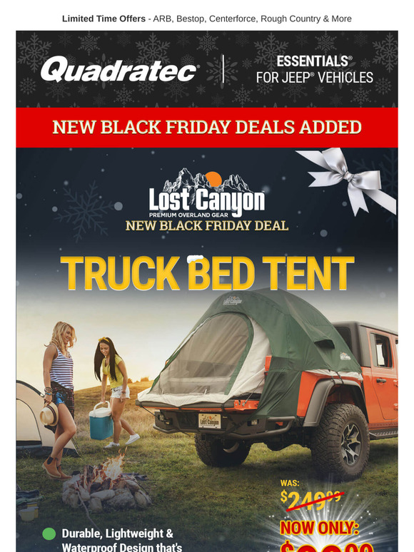 Quadratec: 🔥 NEW Early Black Friday Deals Just Dropped | Milled