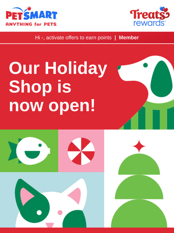 PetSmart: 🎁 The Holiday Shop is NOW OPEN | Milled
