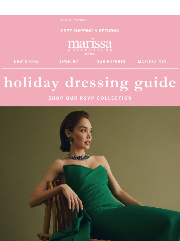 Marissa Collections: Your Guide To Holiday Dressing | Milled