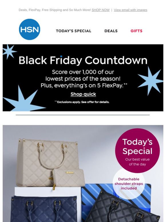 HSN Email Newsletters: Shop Sales, Discounts, and Coupon Codes