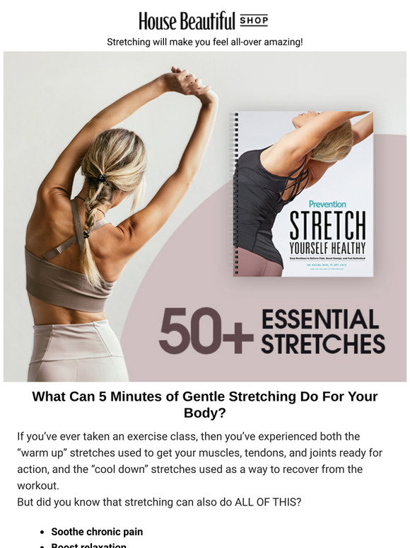 House Beautiful: Simple Stretches To Feel Amazing | Milled