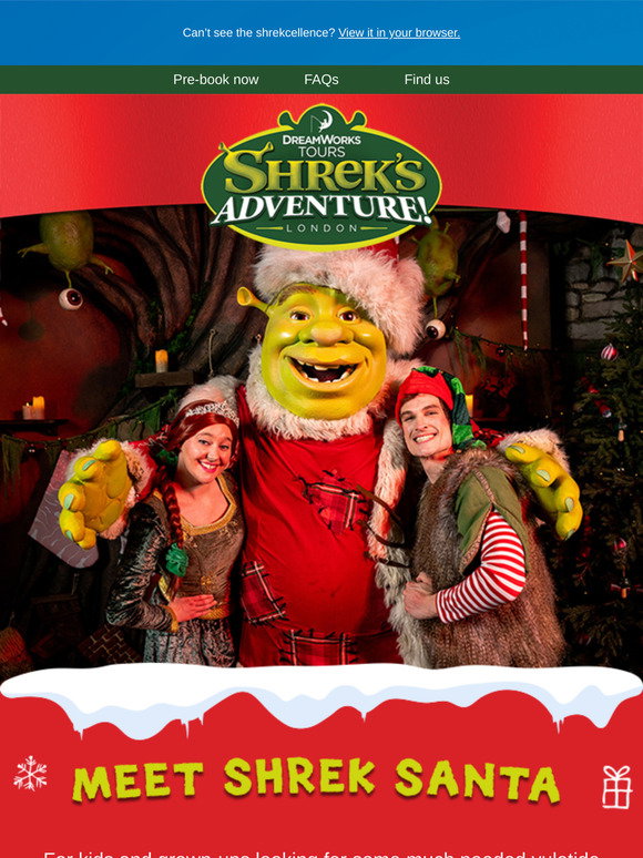 Shrek's Adventure: Unwrap the magic at Shrek’s Adventure! London this ...