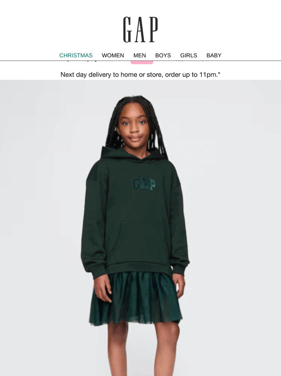 Gap: Wear-now & later styles | Milled