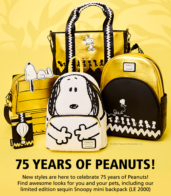 Loungefly: Celebrate & Save with 75 Years of Peanuts! | Milled