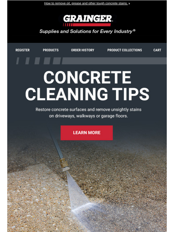 Grainger Email Newsletters: Shop Sales, Discounts, and Coupon Codes