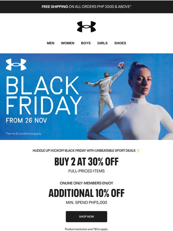 Under Armour: ⚡ Black Friday Fever: Deals You Can’t Miss! | Milled