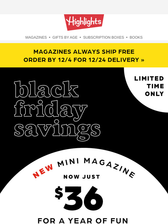 Highlights for Children: EXTRA 30% OFF CoComelon mini magazine! | Milled