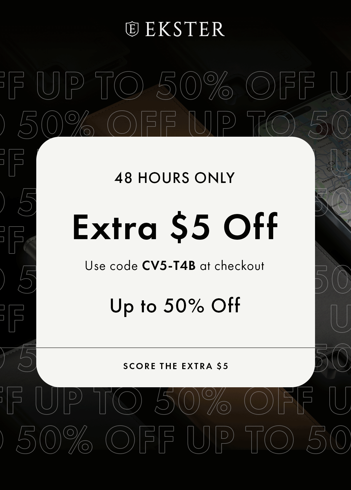 Ekster: VIPs: Extra $5 off just dropped 💰 | Milled