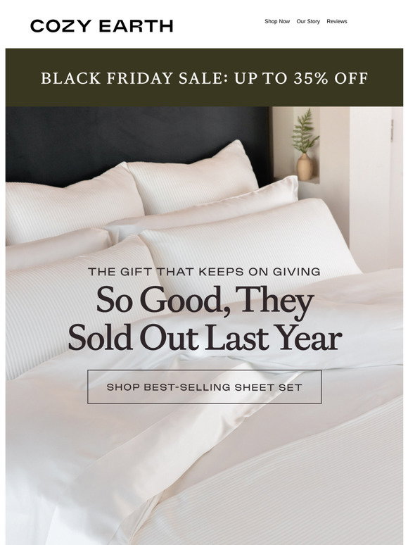 Cozy Earth: Sheets So Good, They Sell Out Every Year 🤍 | Milled