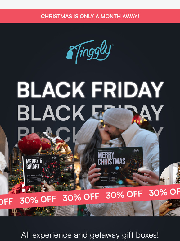 Tinggly: Become a gift hero with 30% OFF. 🖤 | Milled