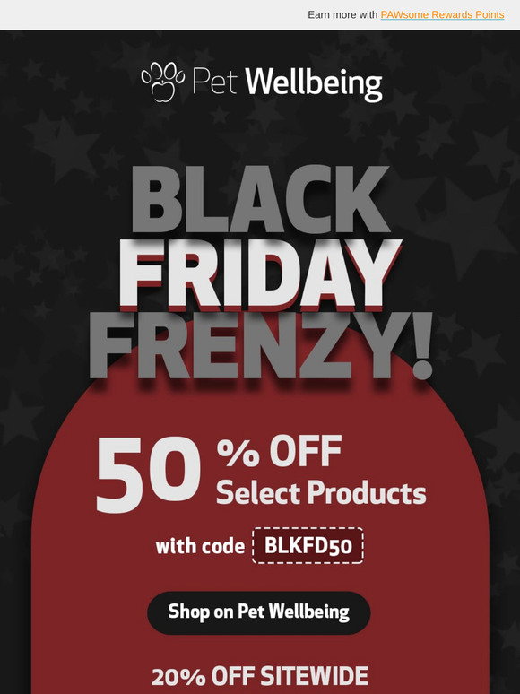 Pet Wellbeing: ⏳ Last Call for Early Black Friday! 50% OFF Special ...