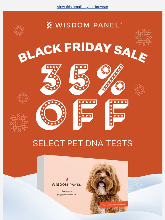 Wisdom Panel: Shop the year's biggest sale | Milled