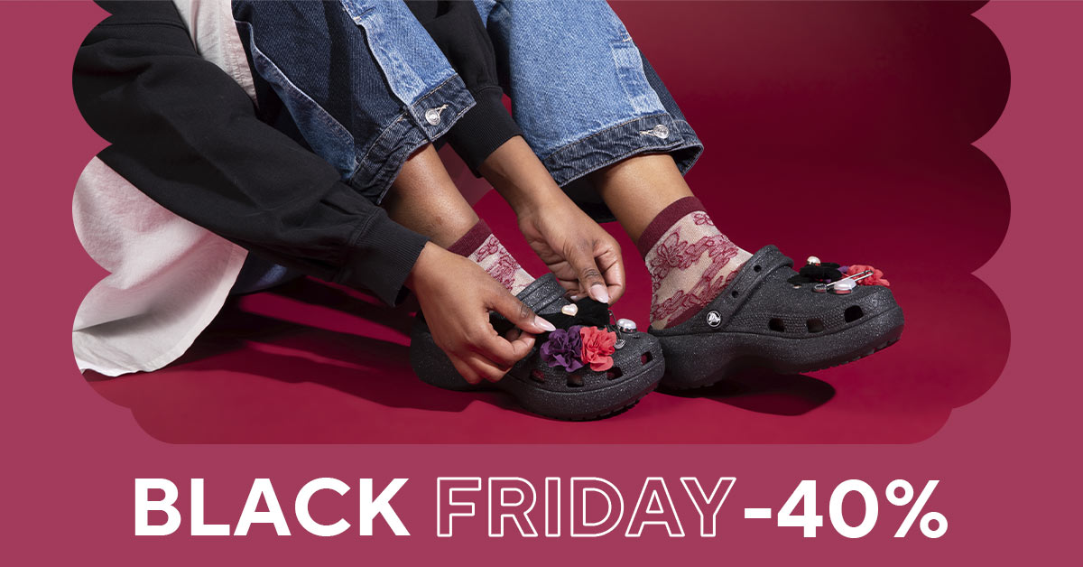 Crocs: -40%: Black Friday, Bright Deals 🖤 | Milled