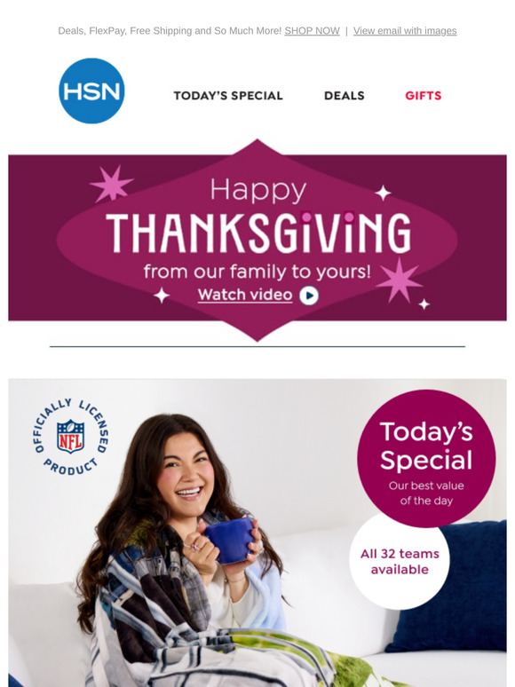 HSN Email Newsletters: Shop Sales, Discounts, and Coupon Codes