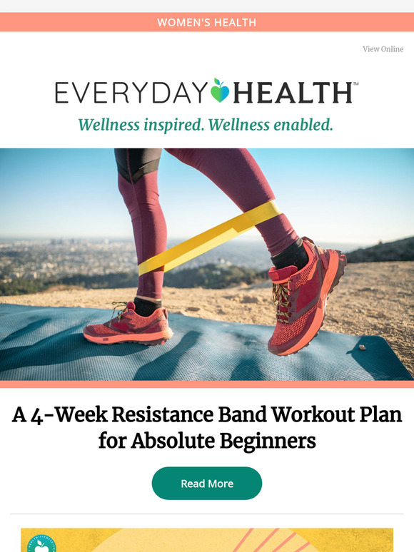 LIfescript: A 4-Week Resistance Band Workout Plan for Absolute ...