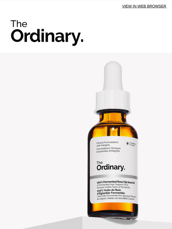 The Ordinary: Building a regimen with fermentation. | Milled