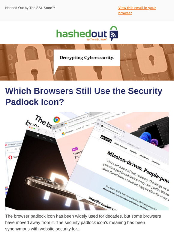 The SSL Store: Which Browsers Still Use the Security Padlock Icon? 11 ...