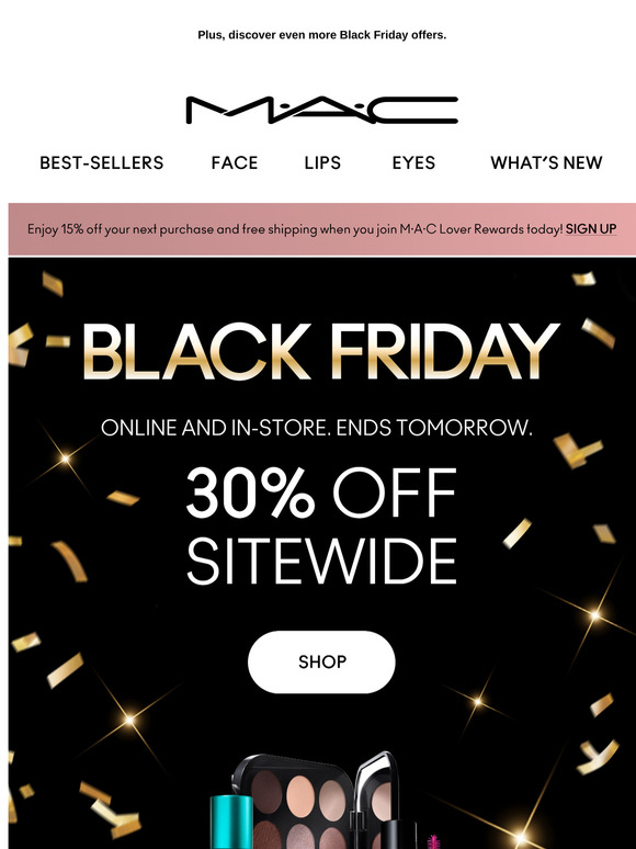 MAC Email Newsletters: Shop Sales, Discounts, and Coupon Codes