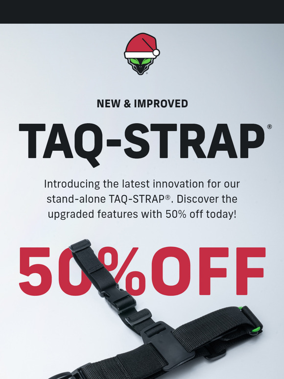 Alien Gear Holsters: BFCM EXCLUSIVE: TAQ-STRAP® Redesigned & Half Off ...