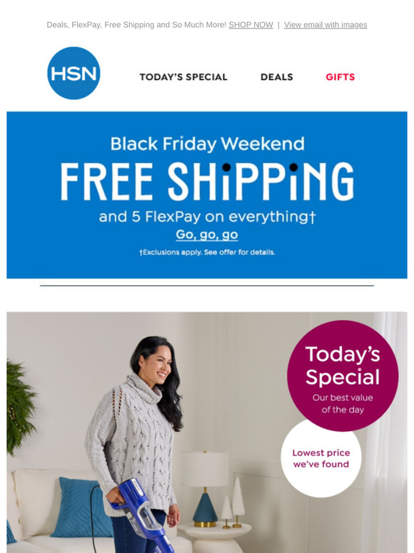 HSN Email Newsletters: Shop Sales, Discounts, and Coupon Codes