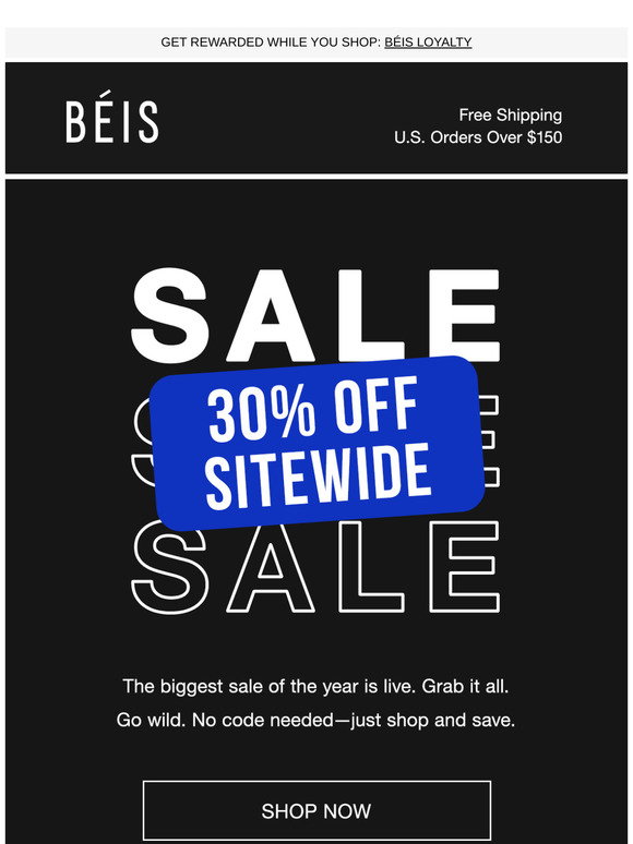 Beis: 50% OFF Flash Sale Revealed | Milled
