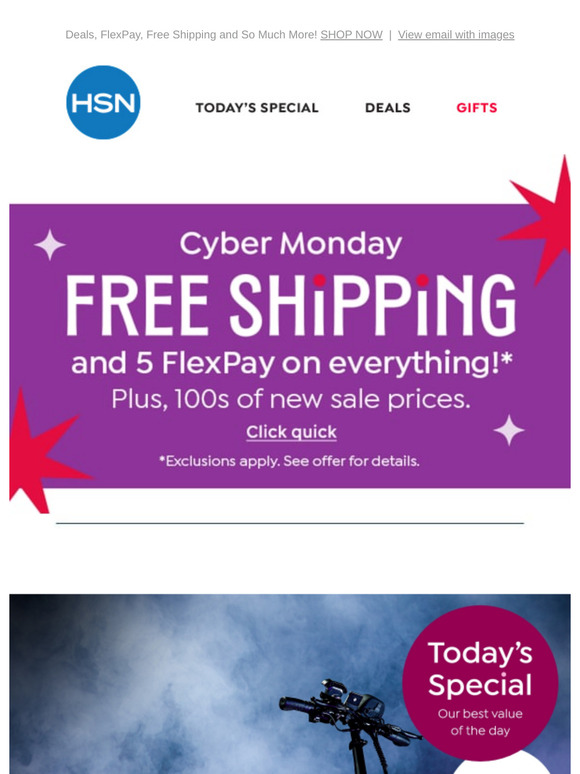 HSN Email Newsletters: Shop Sales, Discounts, and Coupon Codes