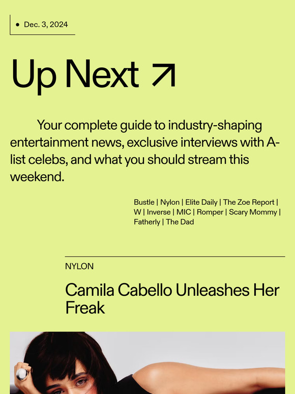 The Zoe Report: Camila Cabello Unleashes Her Freak | Milled