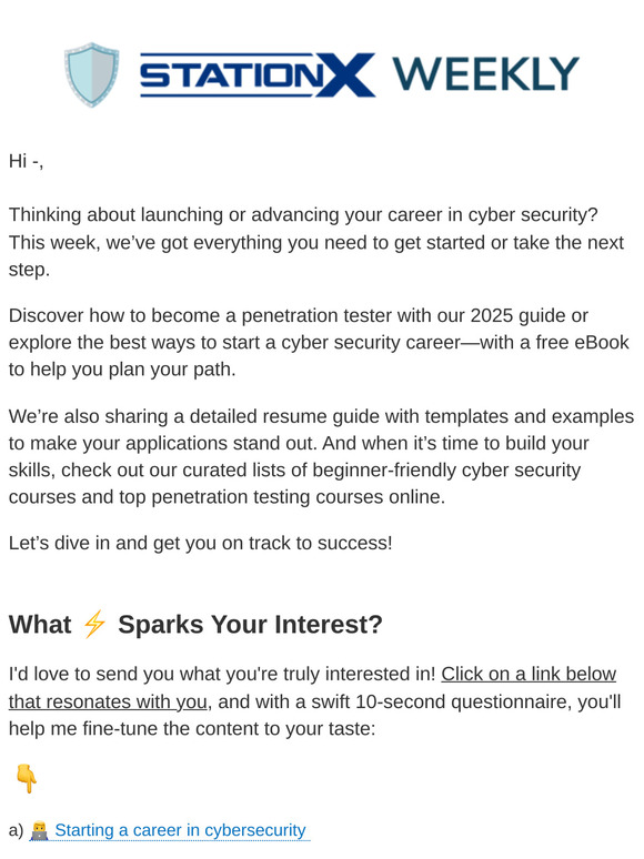 StationX: 🛡️ How to Become a Penetration Tester: 2025 Guide | Milled