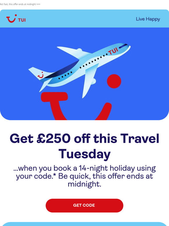 TUI: Travel Tuesday has landed 🎉 | Milled