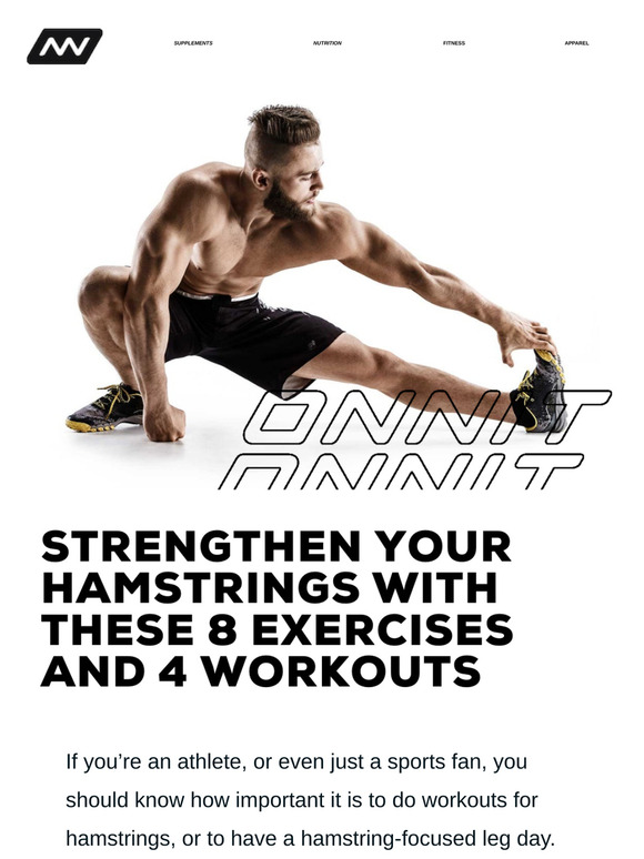 Onnit: Strengthen Your Hamstrings With These 8 Exercises and 4 Workouts ...