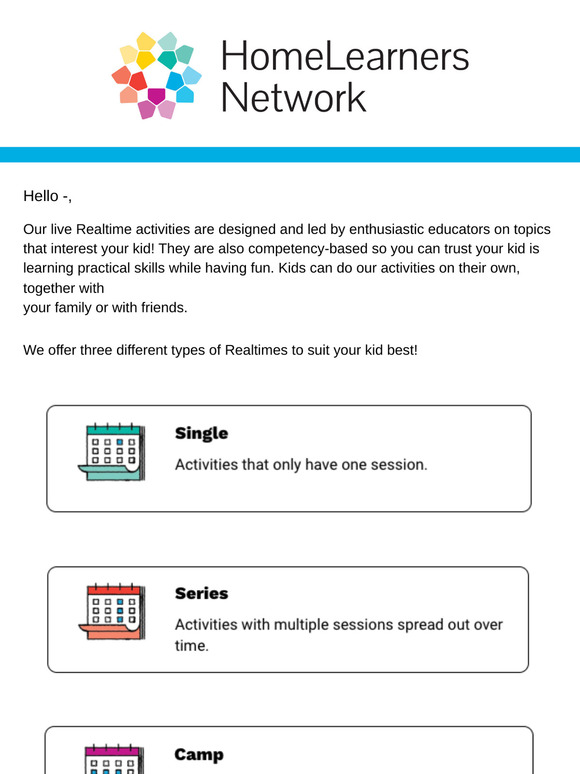 HomeLearners Network: Different types of activities for different learning styles! | Milled