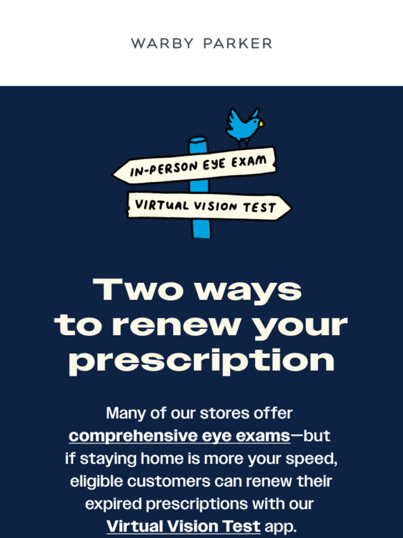 Warby Parker: Check an eye exam off your list | Milled