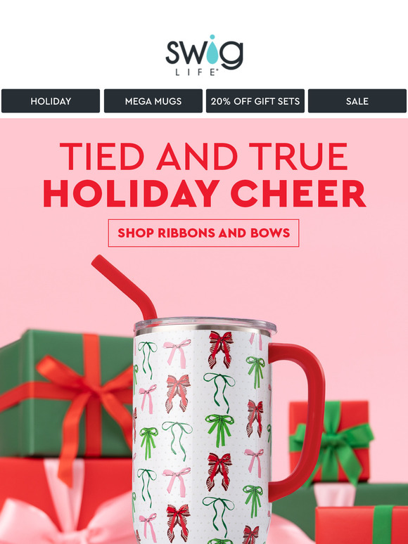 Swig Life: A Bow-tiful Way to Sip the Season! 💝 | Milled