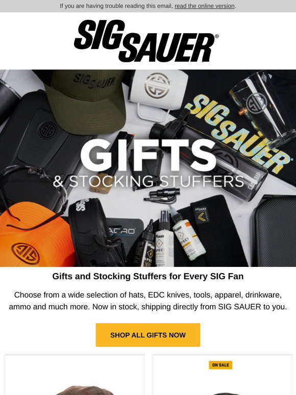 SIG SAUER: Gifts and Stocking Stuffers for Every SIG Fan | Milled