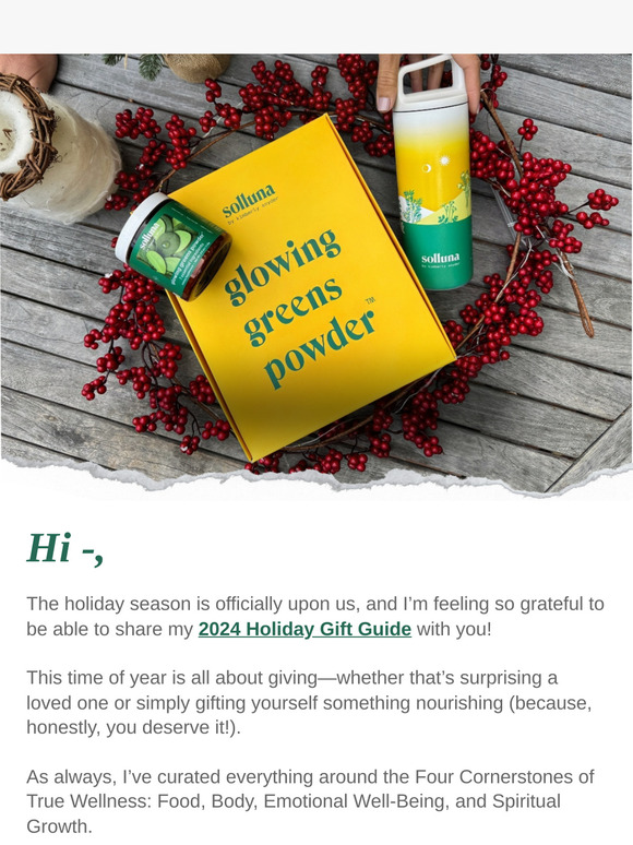 Solluna: Introducing The Glowing Greens Powder® Gift Set PLUS my ...