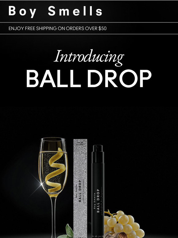 Boy Smells: NEW LAB EDITION LAUNCH: BALL DROP 🪩 | Milled