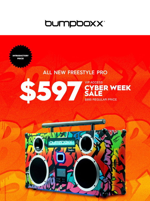 Bumpboxx: 🚨 EARLY ACCESS: Introducing the all new Freestyle Pro! Our ...
