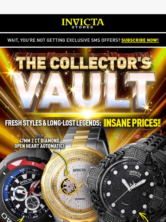 Invicta: 💥ALERT🚨Long-Lost Legends From The Vault JUST FOUND ️🤩 | Milled