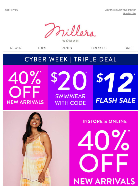 Millers: —, Your Triple Deals are Waiting Inside… | Milled