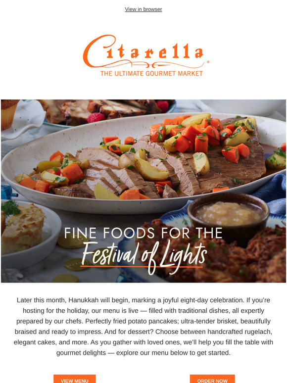 Citarella: A Hanukkah Menu Crafted by Chefs | Milled